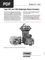 Manual Fisher 655 | PDF | Valve | Actuator