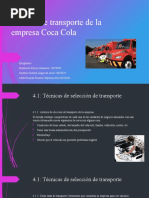 Almacen Coca Cola | PDF | Logística | Inventario