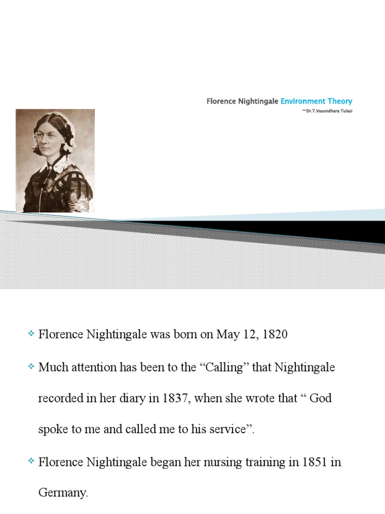 Florence Nightingale Environment Theory | PDF | Florence Nightingale ...