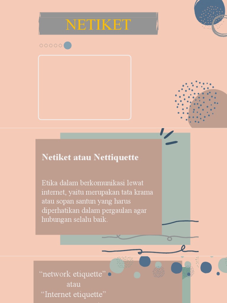 Netiket - Kelompok 1 | PDF | Komputer