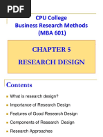 Research Design Notes | PDF