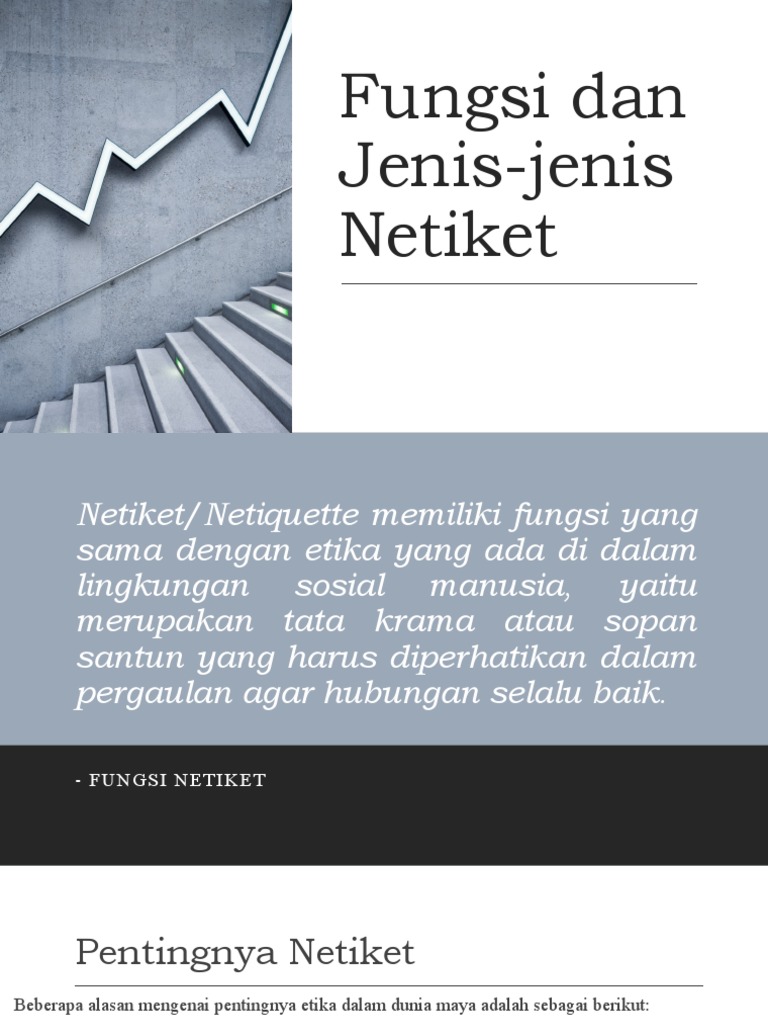 Fungsi Dan Jenis-Jenis Netiket | PDF