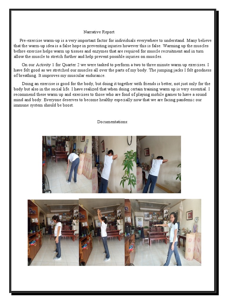 PE Narrative Report | PDF