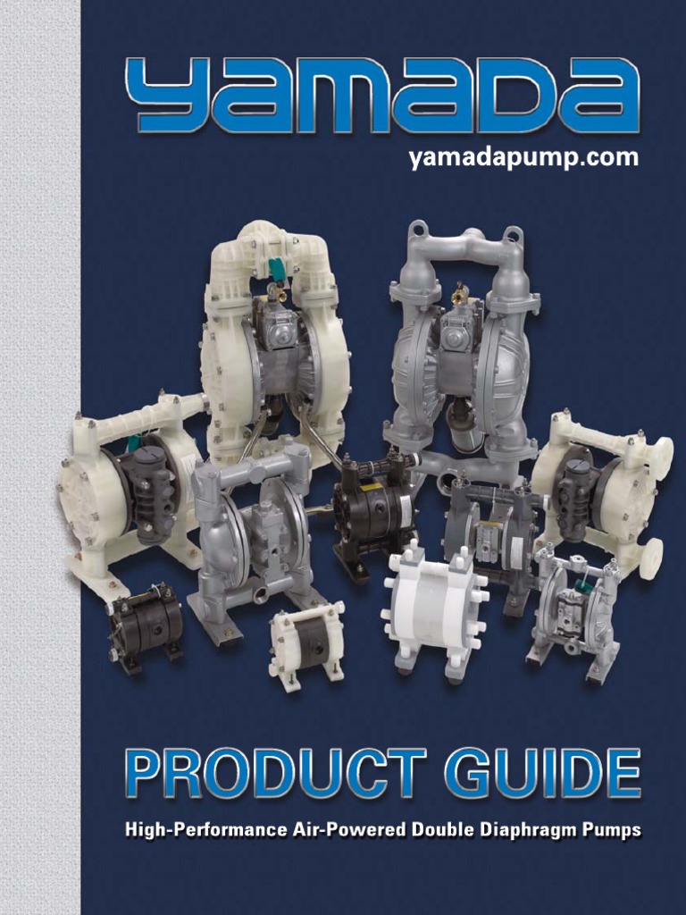 Yamada Product Guide Low | PDF | Pump | Valve