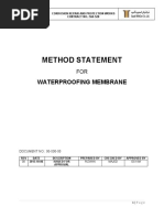 Method Statement For Protection Screed | PDF | Concrete | Specification ...