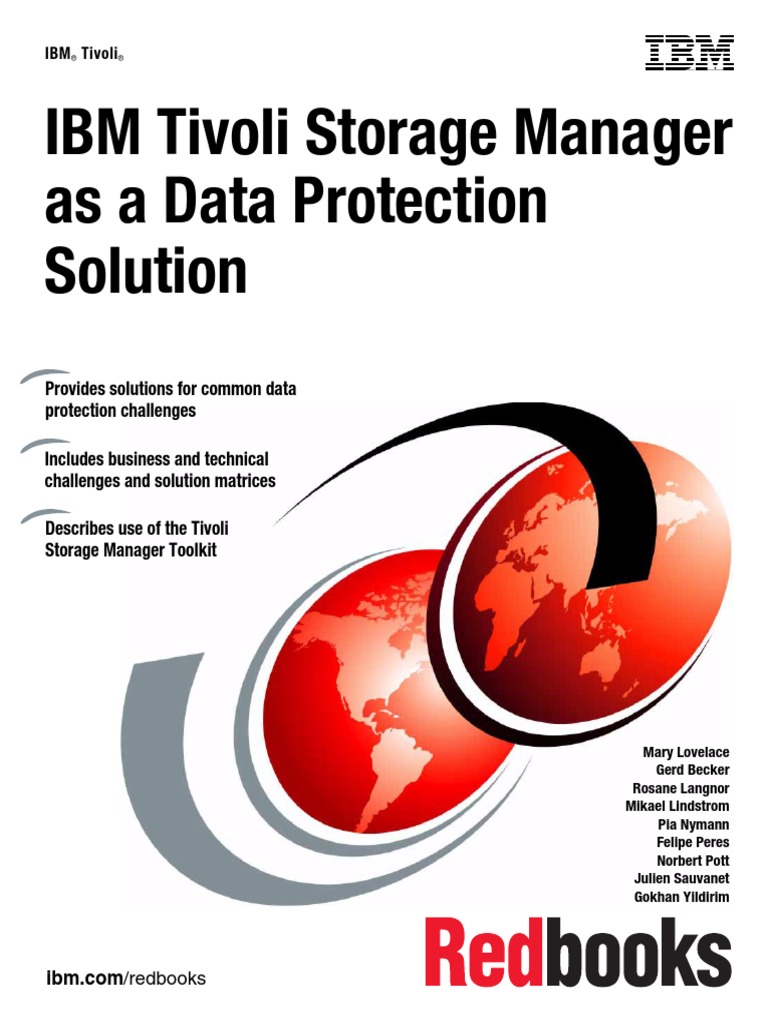 TSM As A Data Protection Solution | PDF | Replication (Computing) | Backup