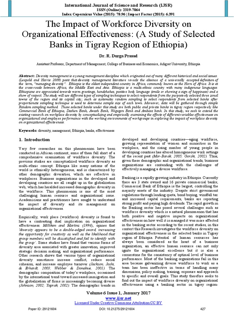 Bank Diversity | PDF | Diversity (Business) | Multiculturalism