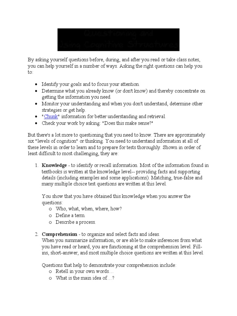 3 Domains of Learning | PDF | Reading Comprehension | Value (Ethics)