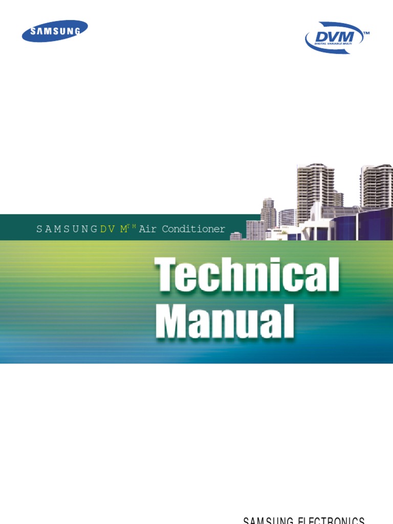 DVM Manual | PDF | Air Conditioning | Duct (Flow)