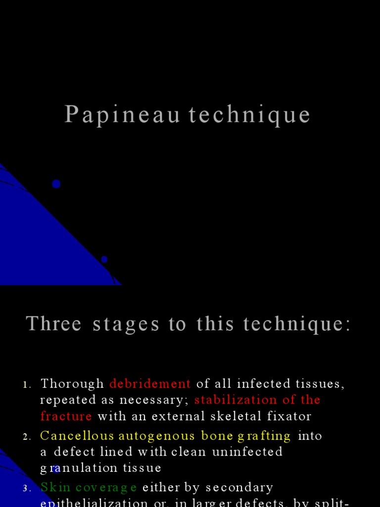 Papineau Technique | PDF | Musculoskeletal System | Human Anatomy