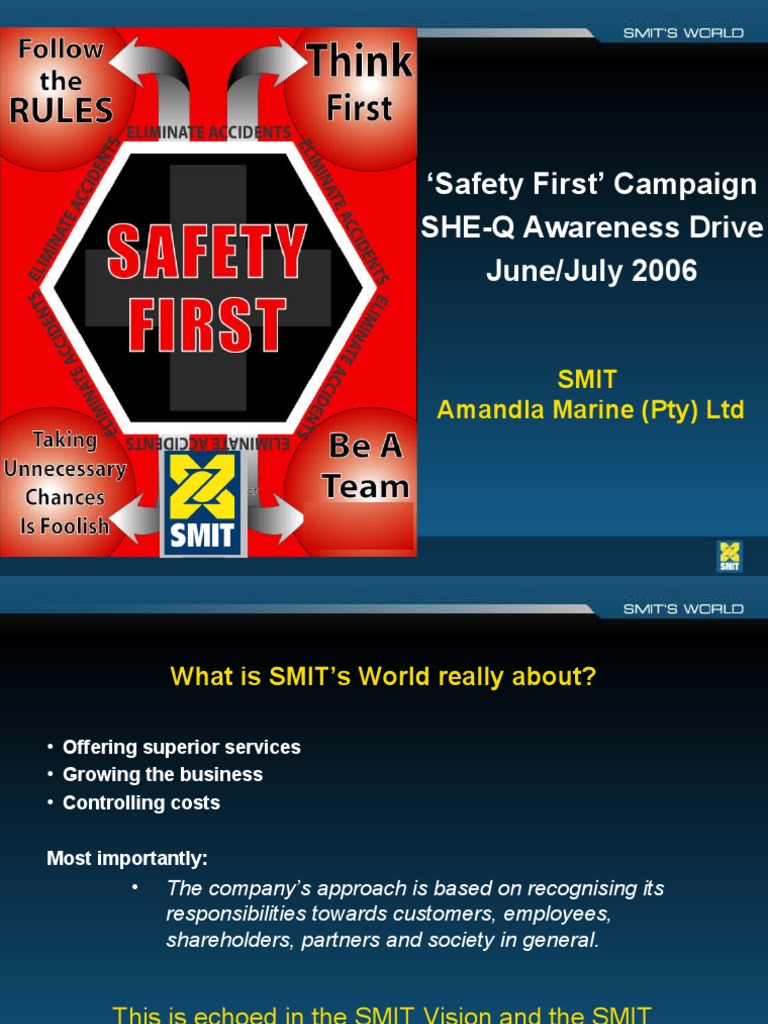 SHEQ Presentation Final Version | PDF | Safety | Occupational Safety ...