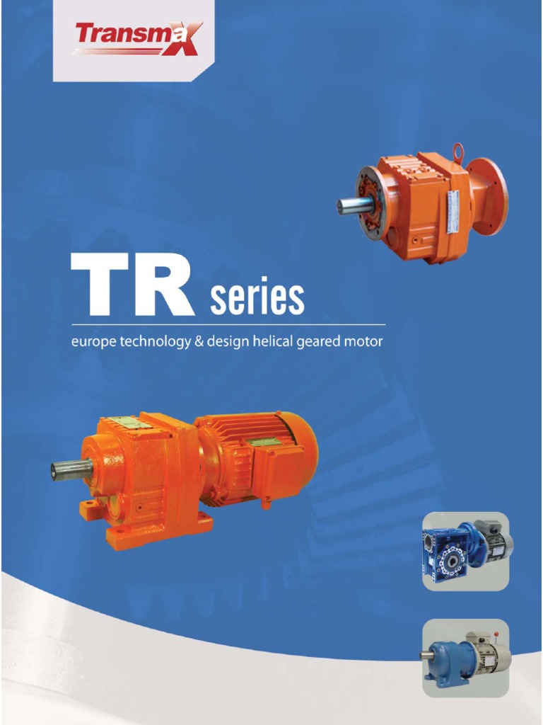 Brosur Transmax Helical Gear TR | PDF | Electric Motor | Transmission ...