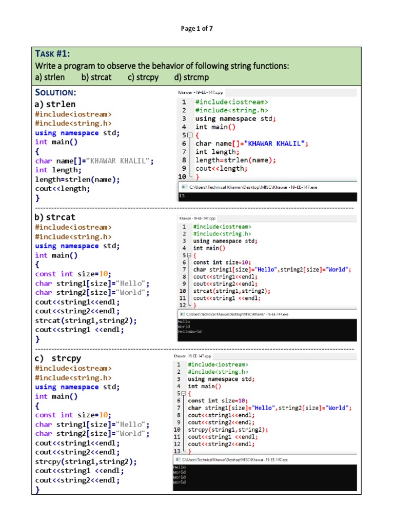 Lab 6 Download Free Pdf Namespace Pointer Computer Programming