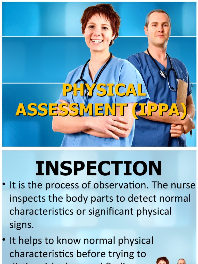 Physical Assessment (Ippa) | PDF | Hand | Finger