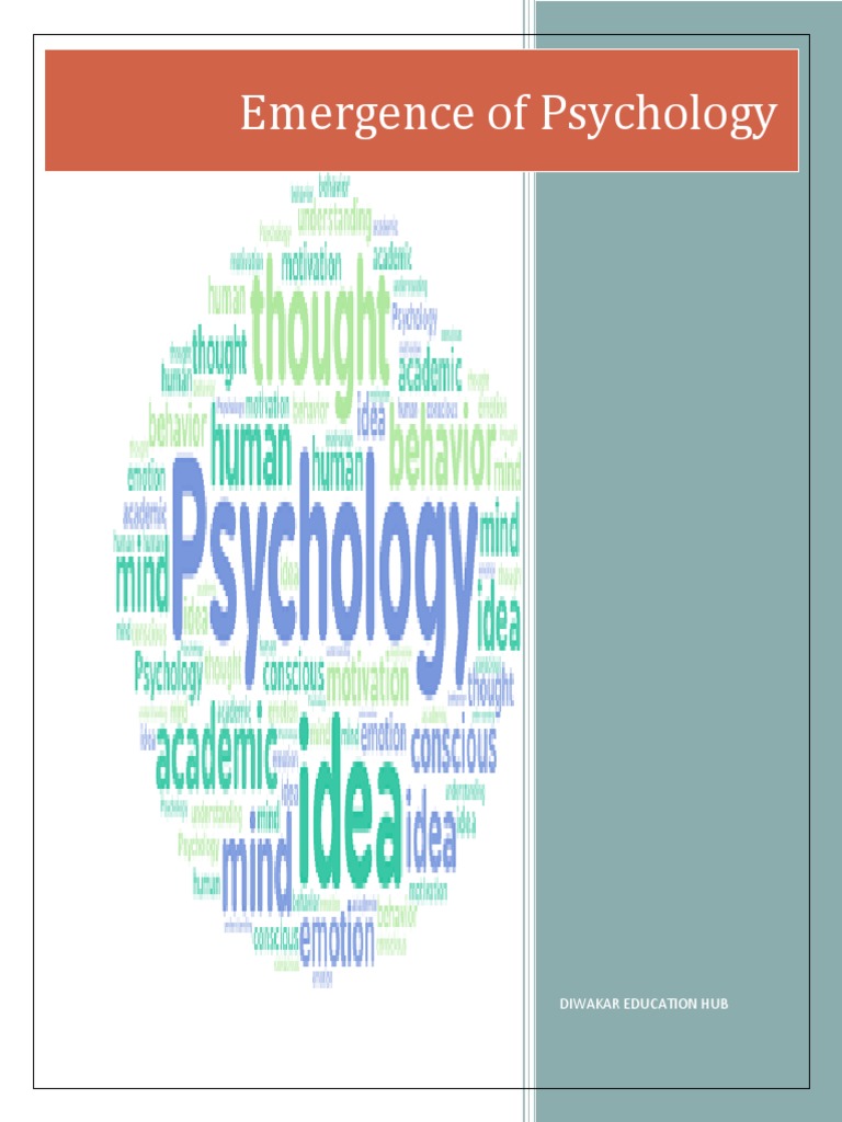 Emergence of Psychology | PDF | Analysis Of Variance | Psychology