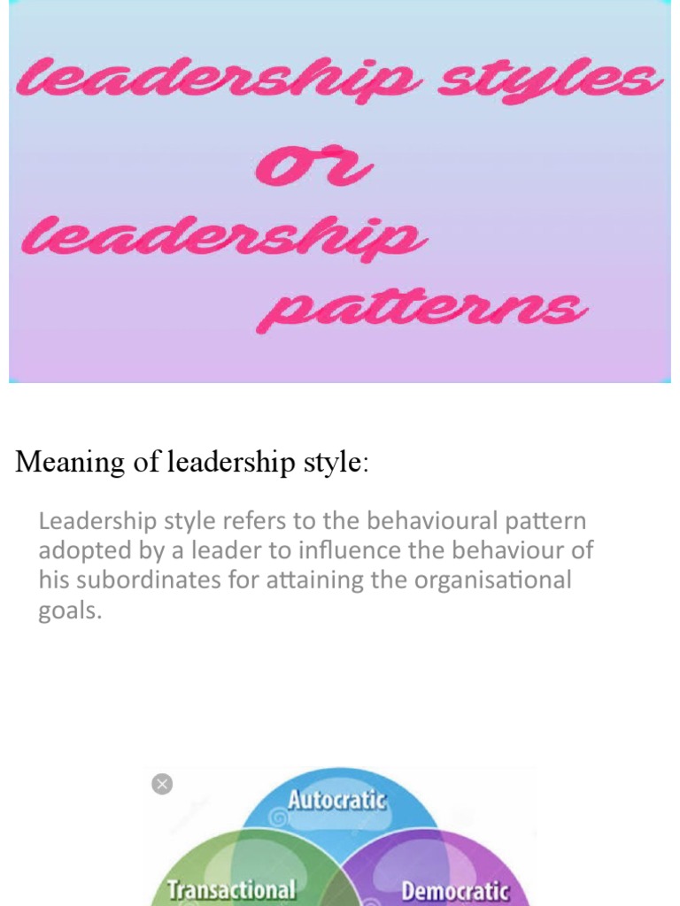Leadership Styles | PDF | Leadership | Decision Making