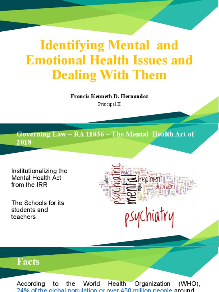 Identifying Mental and Emotional Health Issues and Dealing With Them ...
