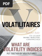 Volatility Indices Guide Sheet | PDF