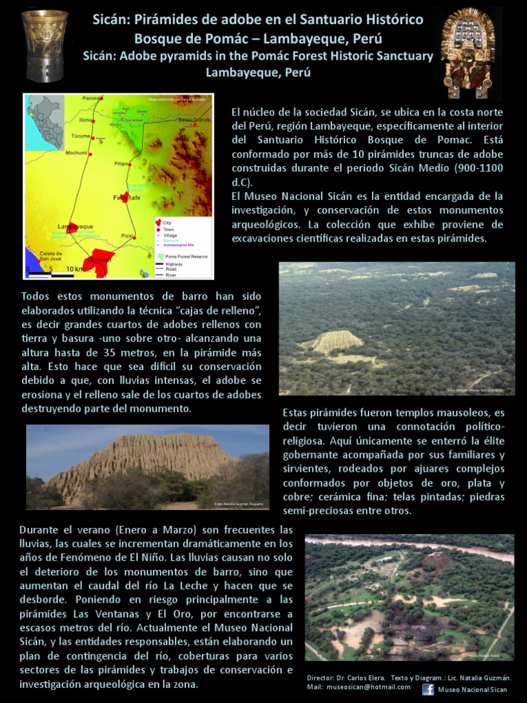 Poster Sican | PDF | Pirámide | Museo