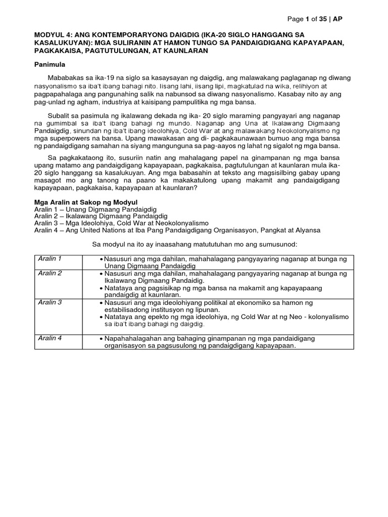 AP - 8 Module 4 | PDF