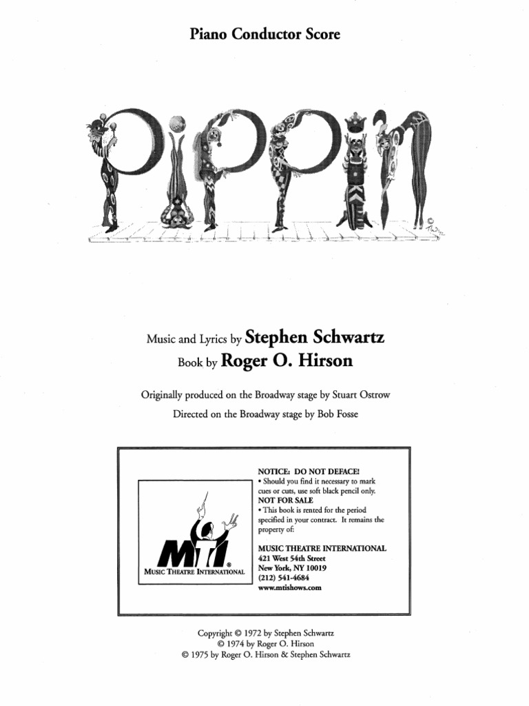 Pippin Score | PDF