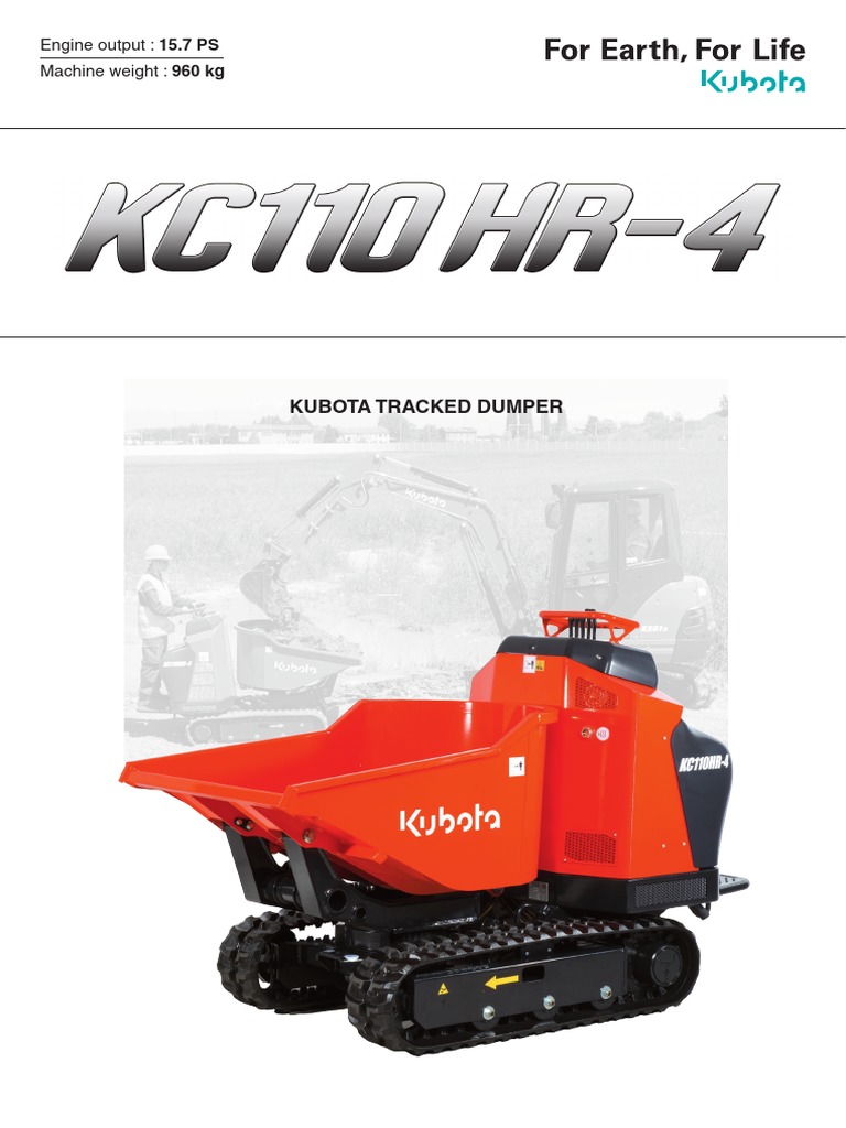 KC110 Brochure | PDF | Engines | Pump