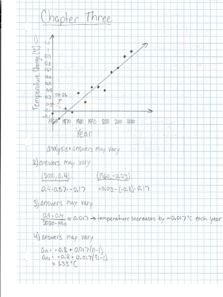 Chapter 3 Answer Key | PDF