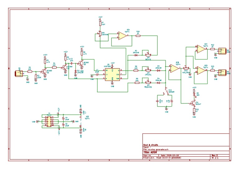 Skull and Circuits ADSR v2 | PDF