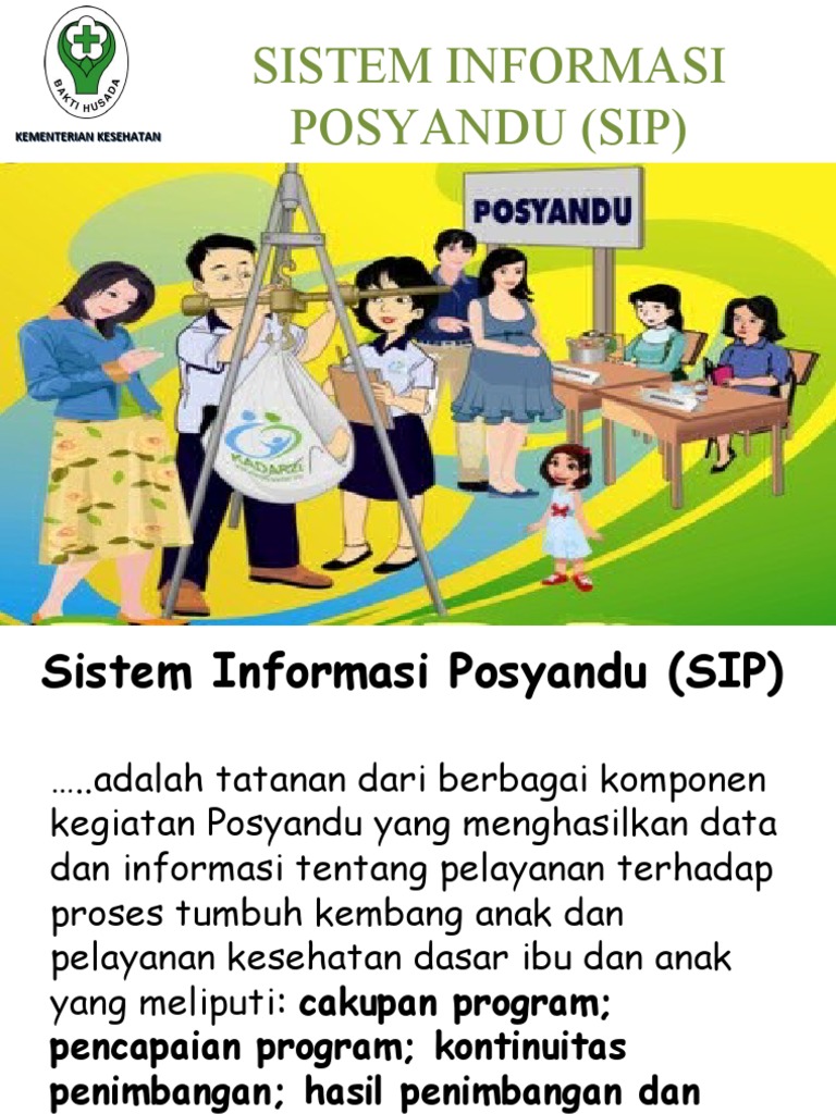 Materi SIP Posyandu | PDF