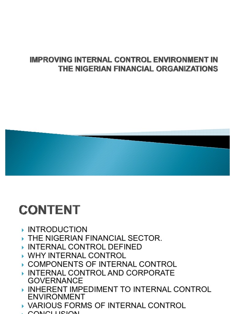 Internal Control Ppt 2 Pdf Internal Control Internal Audit