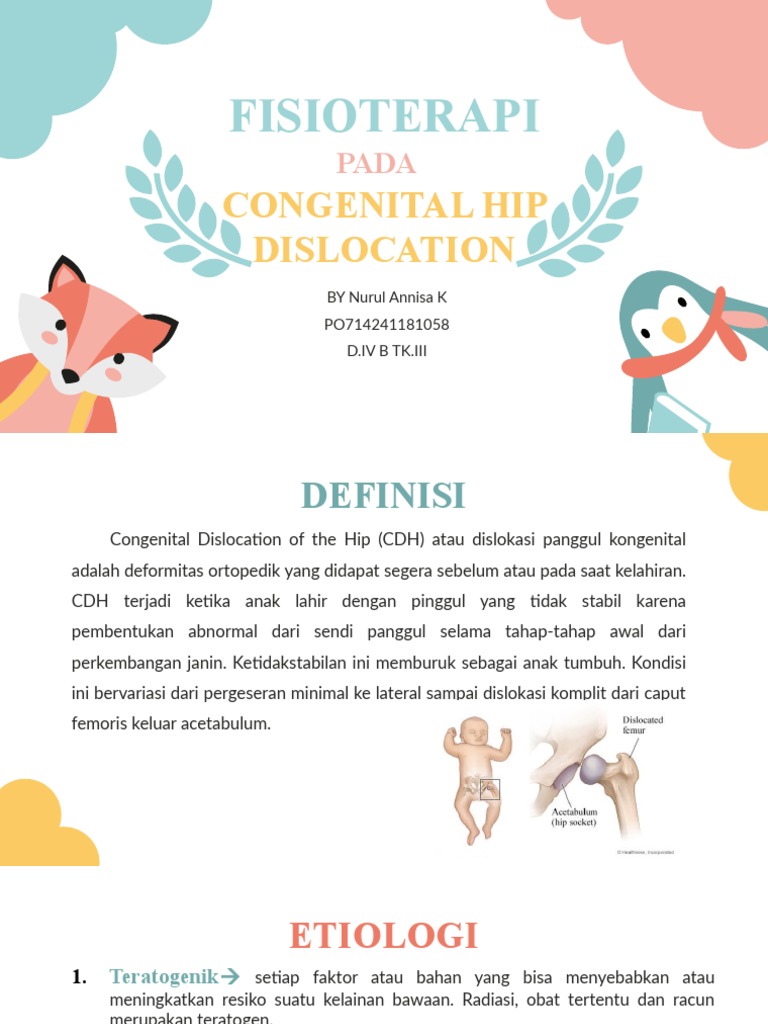 Fisioterapi: Congenital Hip Dislocation | PDF