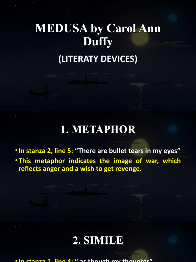 MEDUSA by Carol Ann Duffy | PDF