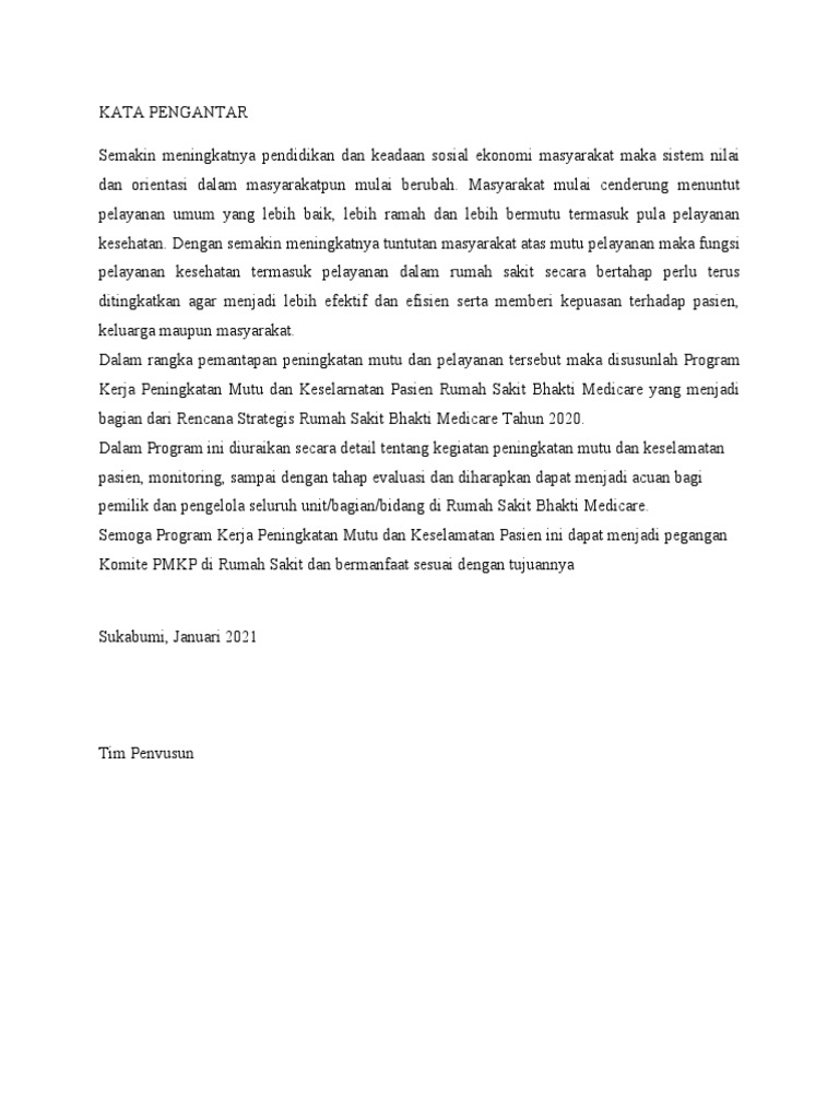 Program PMKP 2021 | PDF