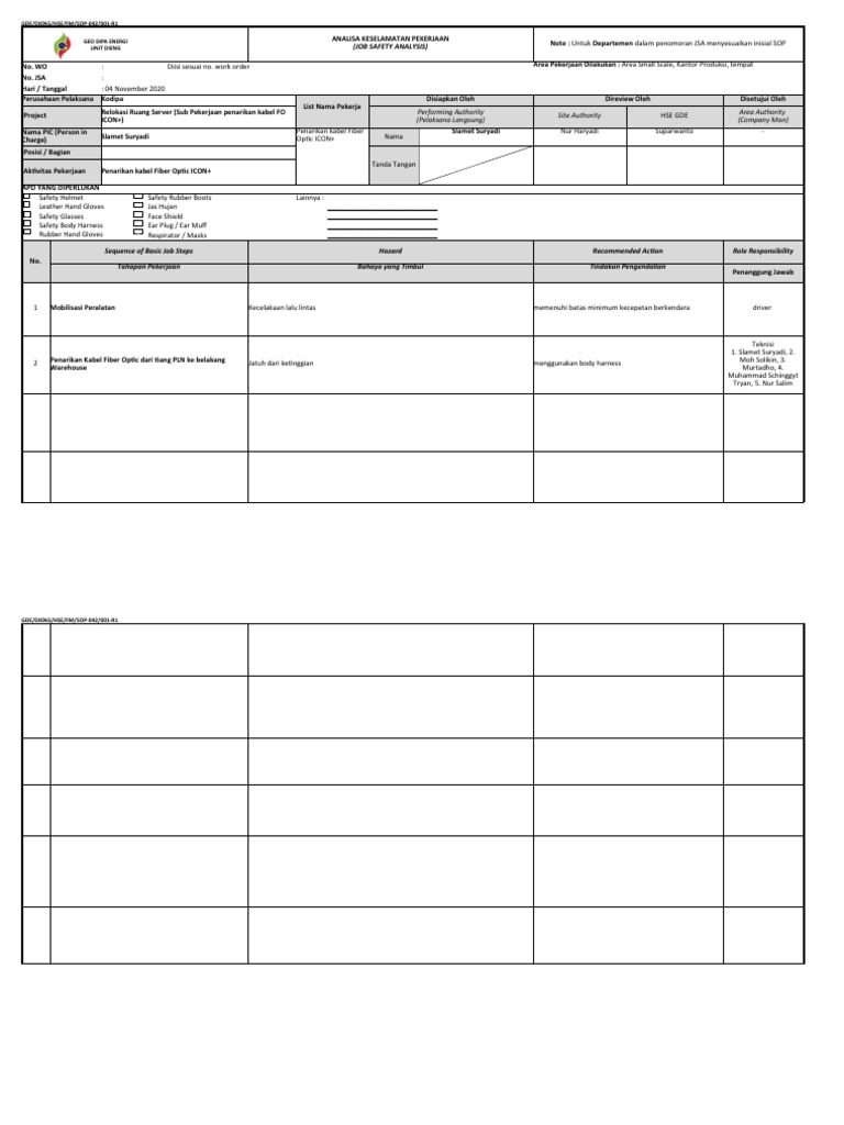 Form - Jsa - Icon | PDF