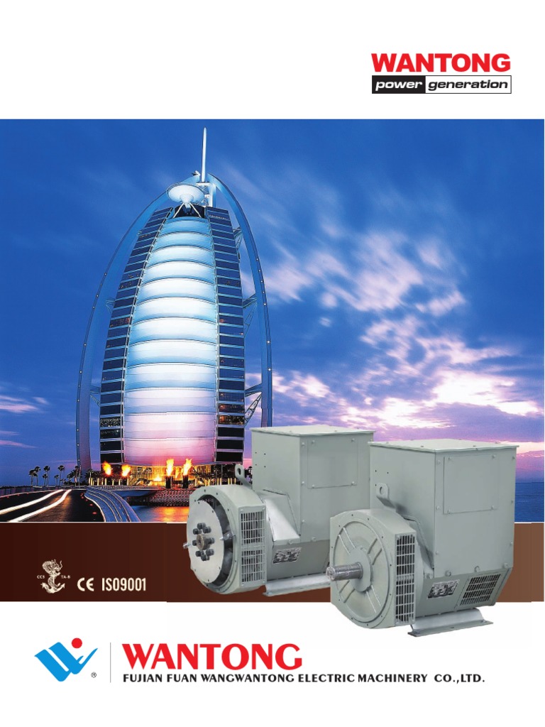 Wantong Generator | PDF | Electric Generator | Rectifier