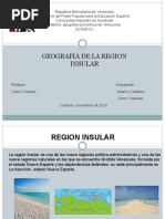 Región Insular de Venezuela | PDF