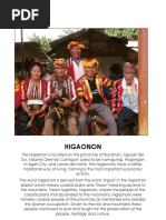 HIGAONON - Beliefs and Practices | PDF | Religion & Spirituality
