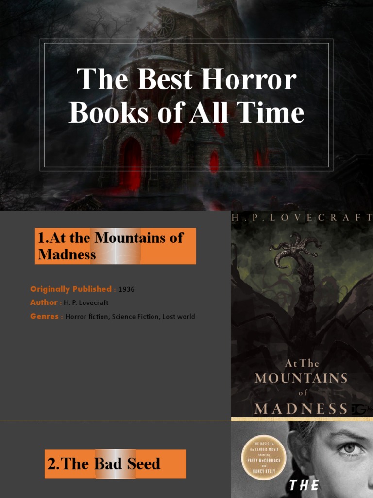 The Best Horror Books of All Time | PDF