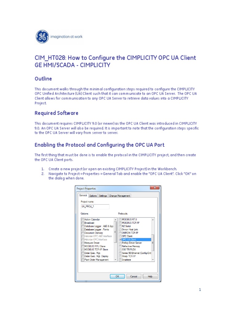 Configuring The OPC UA Client | PDF | Public Key Certificate | Computer ...