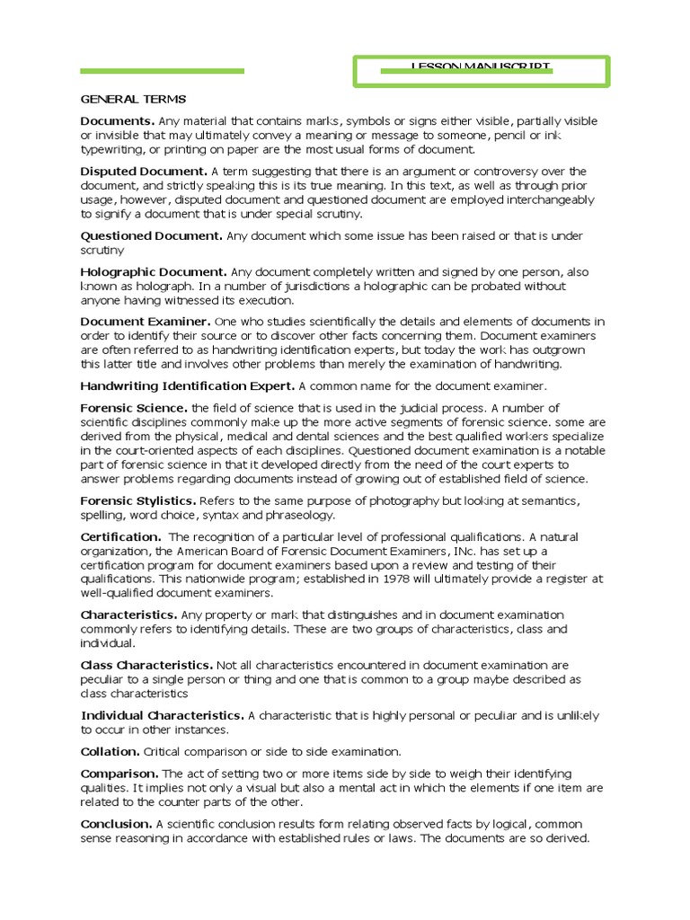 3 - Questioned Document | PDF | Pen | Signature