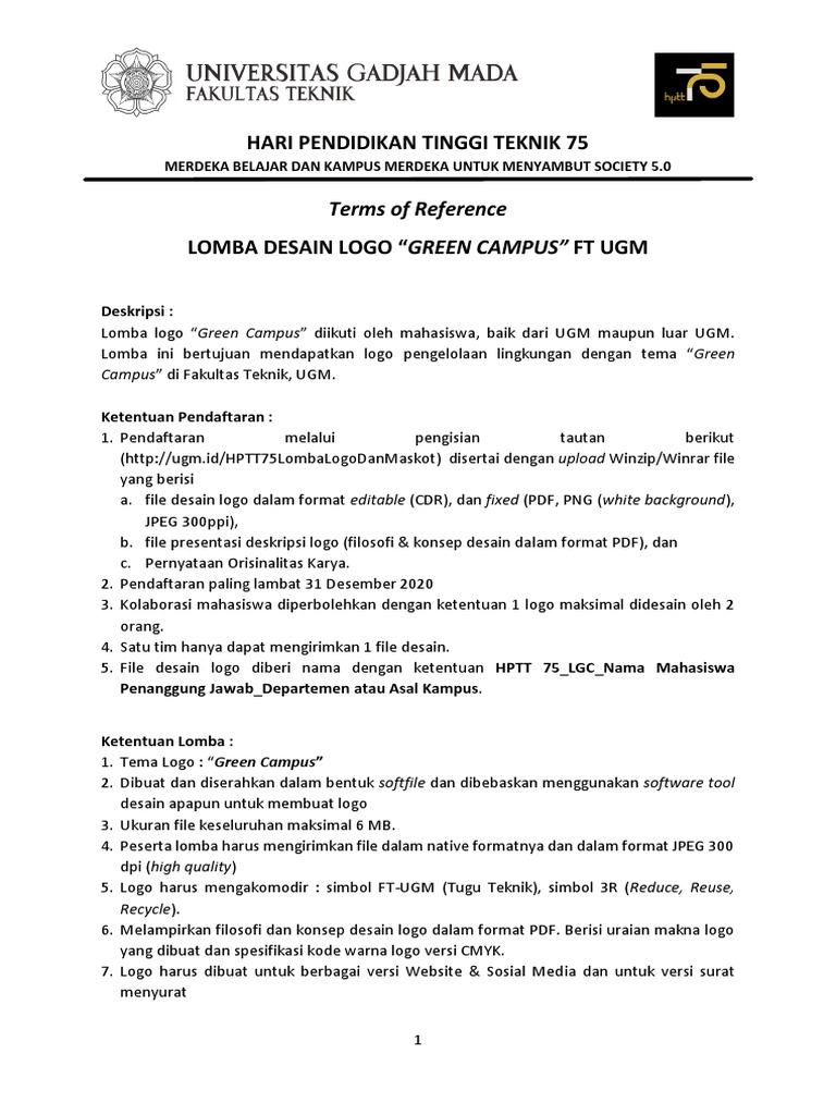 TOR Lomba Desain Logo - Published | PDF