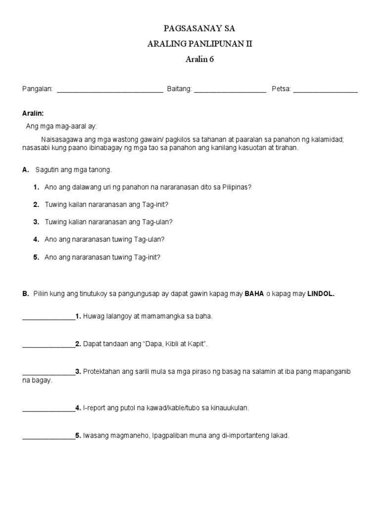 Activity Sheet WK7 8 | PDF