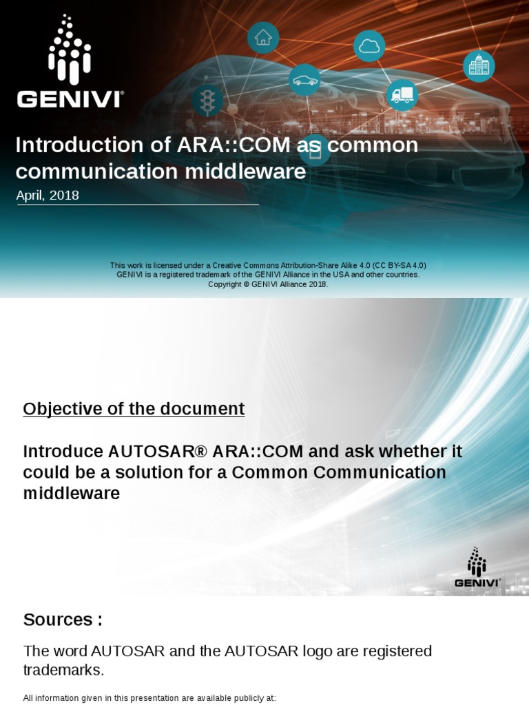 Introduction To Ara Pdf Component Object Model Software Architecture