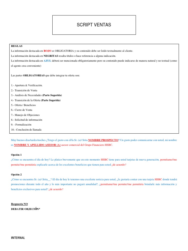 Script - Ventas 27 Mar20 | Descargar gratis PDF | Tarjeta de crédito | Interés