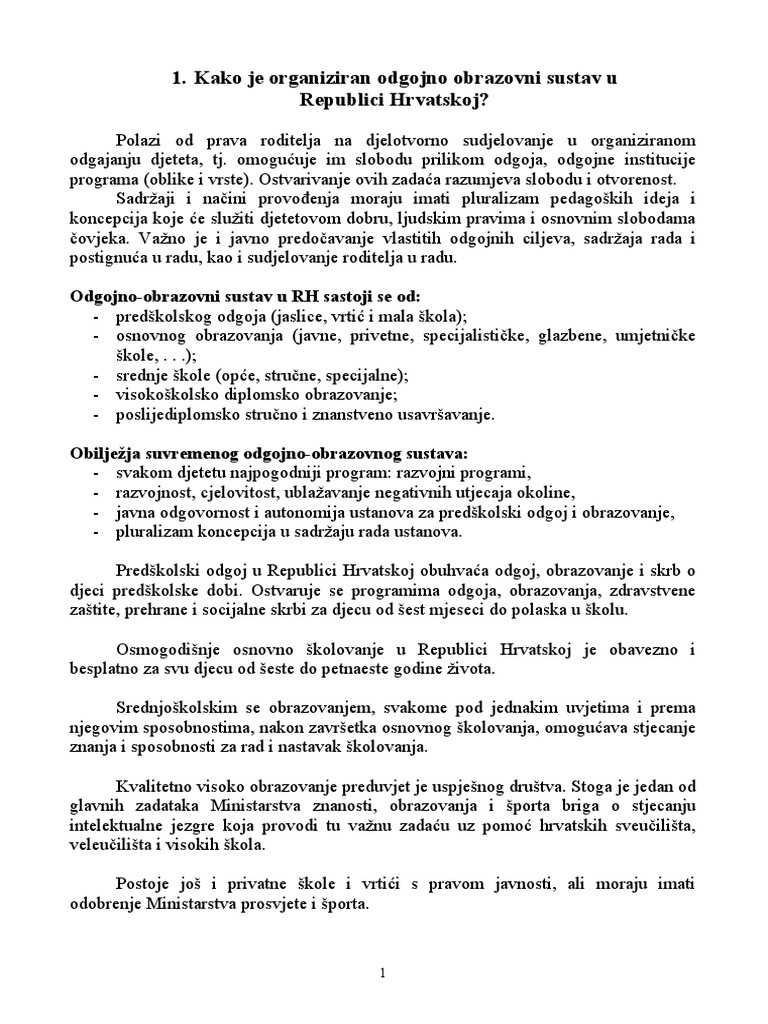 Usmeni Skripta | PDF