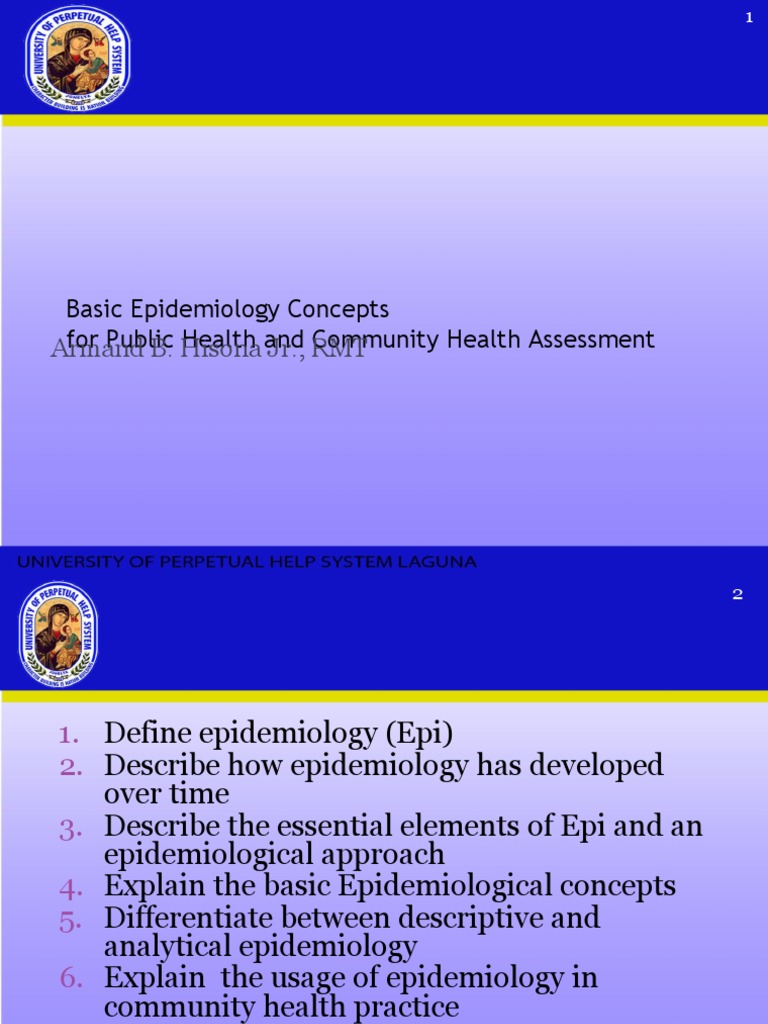 Basic Epidemiology Lessons 1 5 | PDF | Sensitivity And Specificity ...