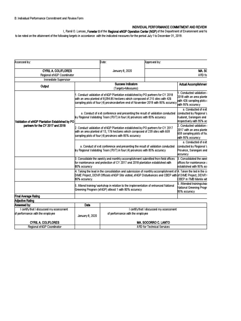 IPCR Format | PDF | Plant Nursery | Forest Management