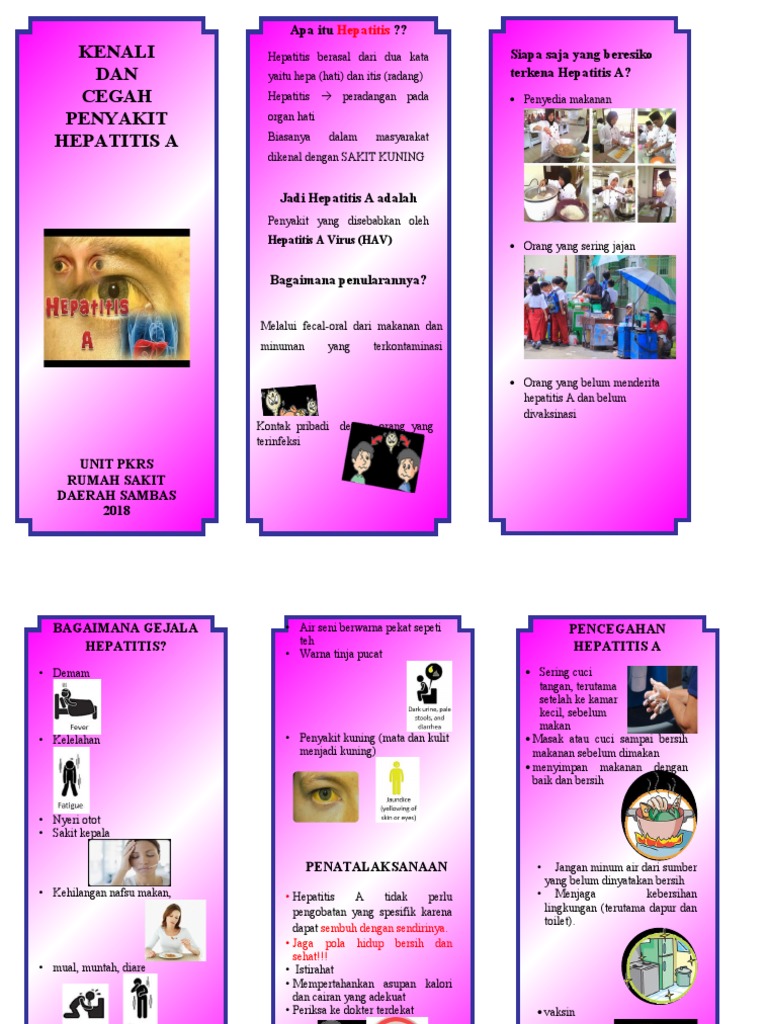 Hepatitis A Leaflet | PDF