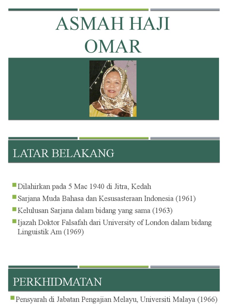 Asmah Haji Omar | PDF