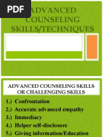 Essential Counseling Skills Overview | PDF | Psychotherapy | Nonverbal ...